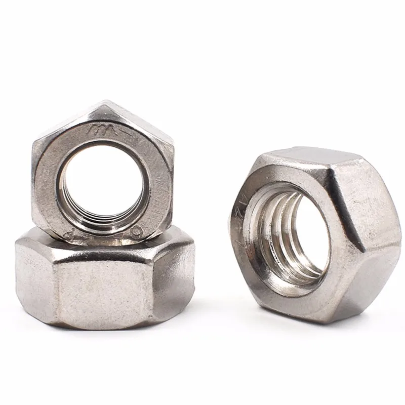 M6 M8 Ss 304 316 Stainless Steel A2 A4 Hexagon Nut Din934 - Buy ...