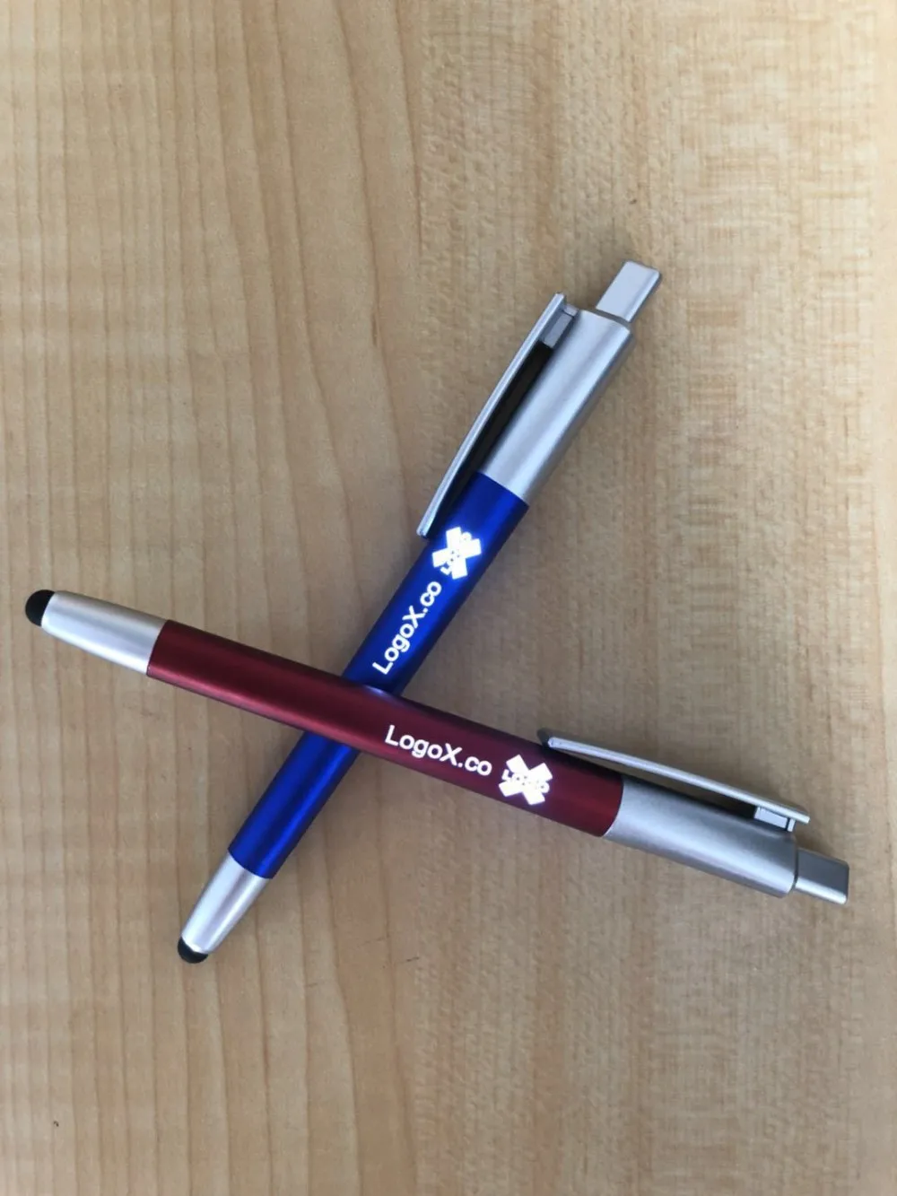 2019 Promotional Branded Laser Logo Led Light Pen Gift Custom Led Glow ...