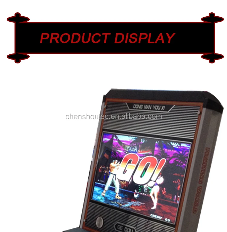 Shopping arcade fighting game machine arcade 32 inch terminal box ...