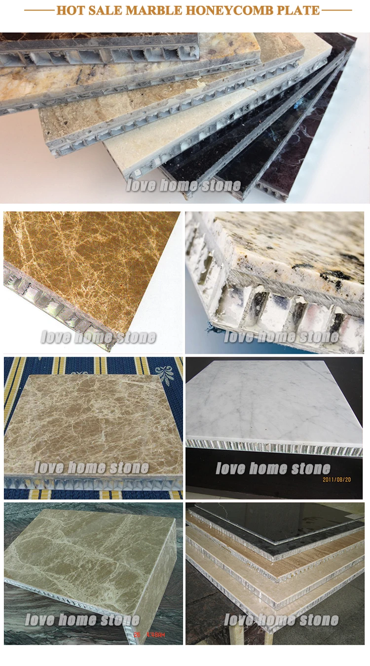 Eco-friendly Marble Honeycomb Composite Plates for All Uses