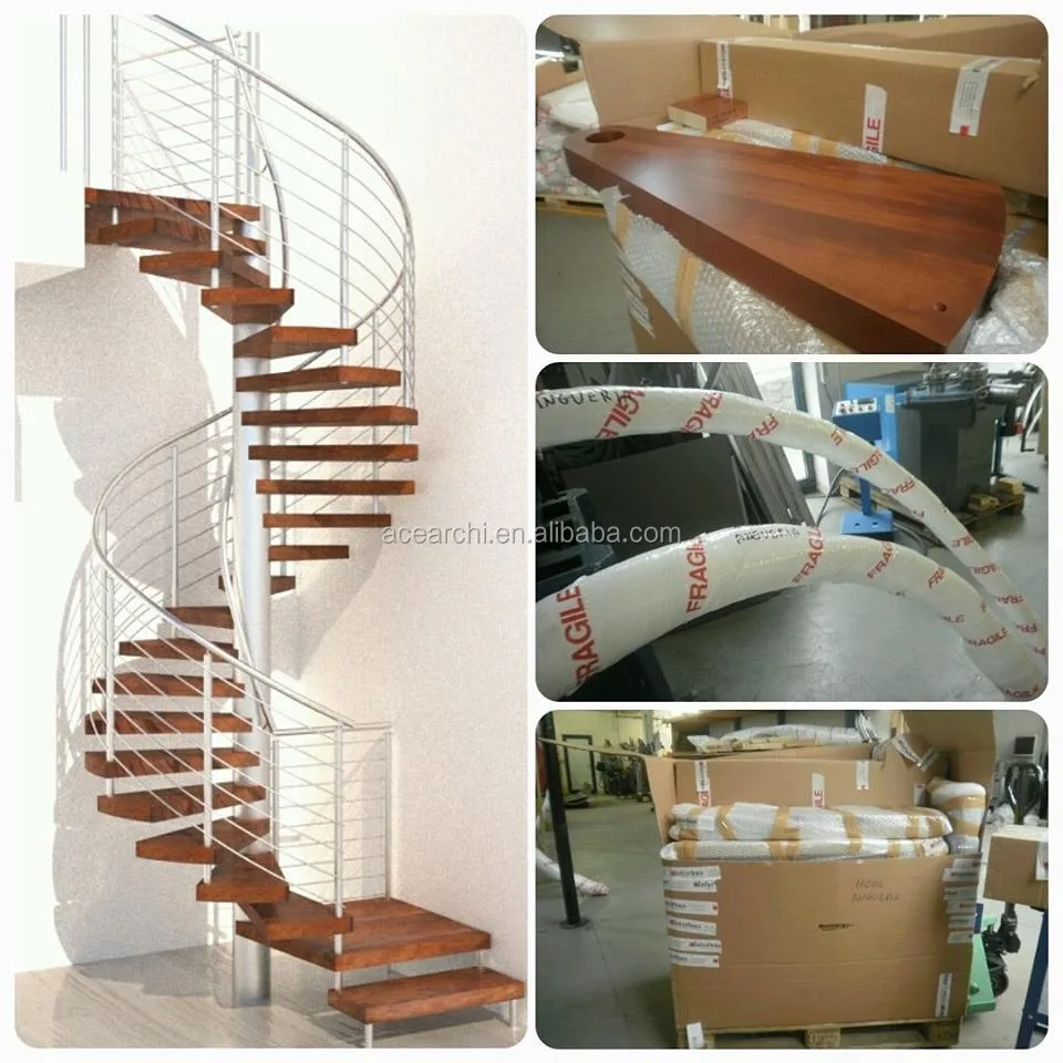 Prefabricated Steel Spiral Staircase Kits - Buy Spiral Staircase ...