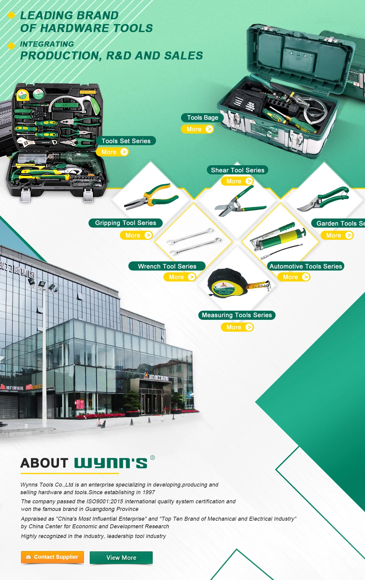 Guangdong Wynn's Holding Group Co., Ltd. - Holding Tools, Cutting Tools