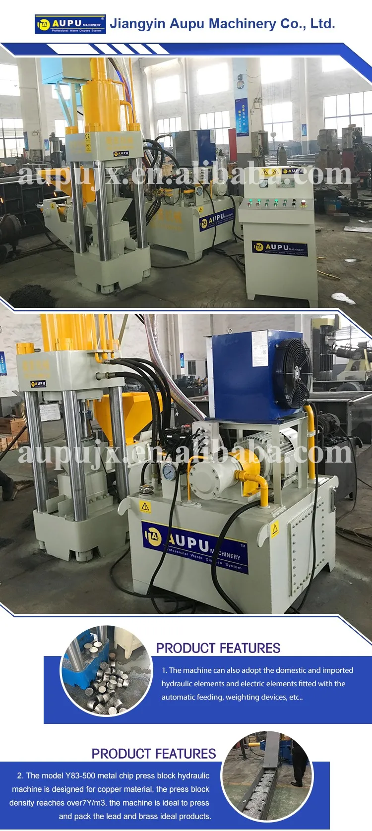 Metal Chip Swarf Turnings Brequetting Press Briquettpress Machine - Buy ...