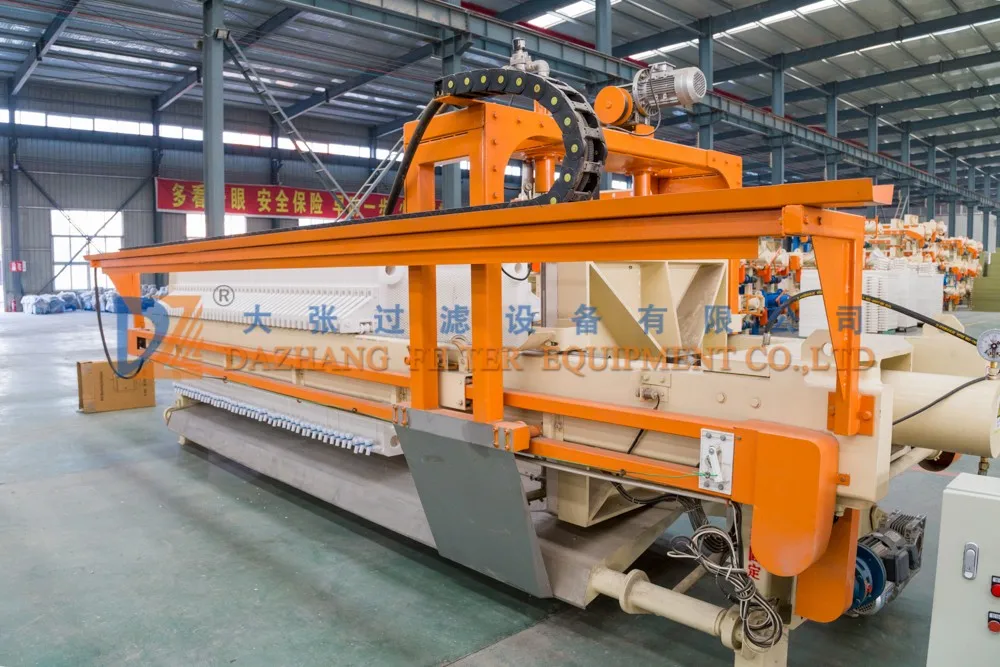 Price Of Automatic Membrane Filter Press Machine For Sugar Refinery ...