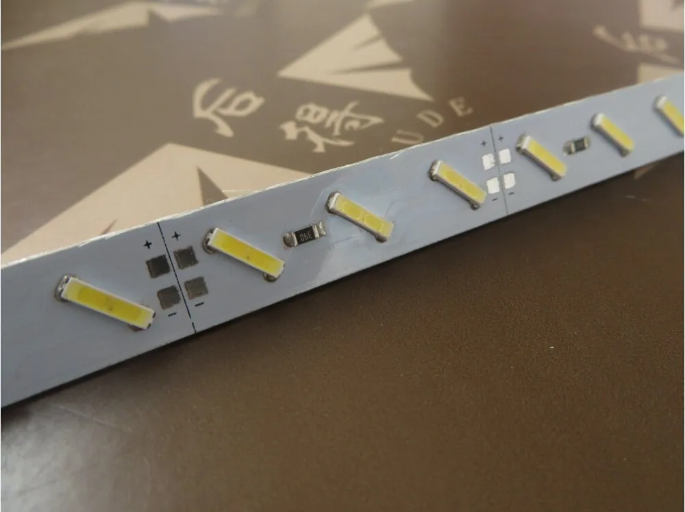 12mm Width Aluminum Led Hard Strip 8520 120d Horizontal Single Line ...