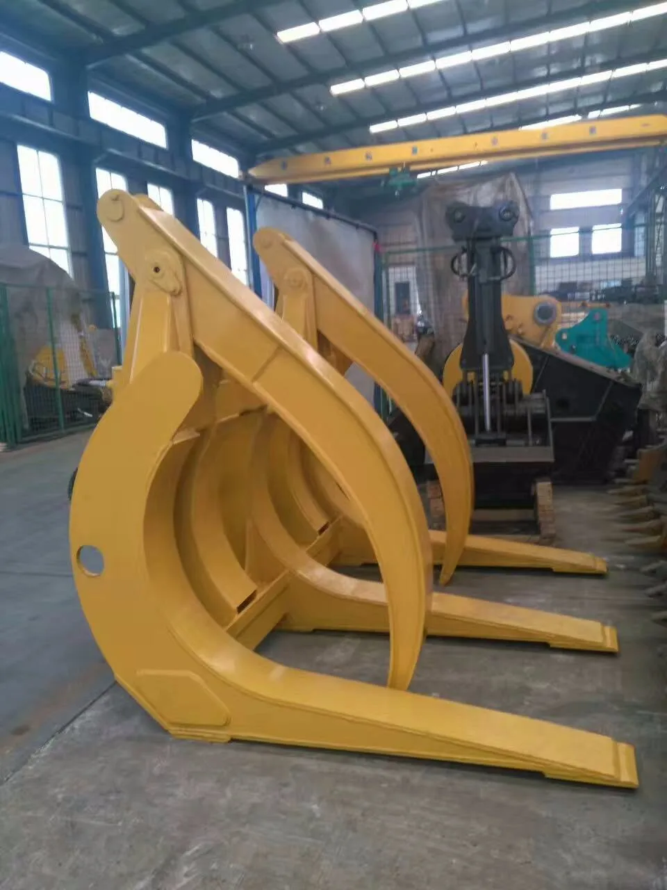 Wheel Loader Log Grapple Wood Grass Fork For Sale - Buy Loader Log ...