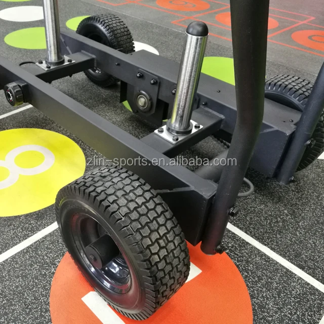 Fitness Tank Exercise Push Pull Workout Sled With Wheels - Buy Fitness ...