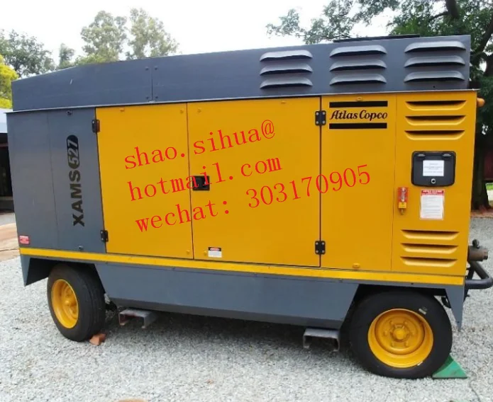 Atlas-copco Portable Air - Reliable Diesel Compressors