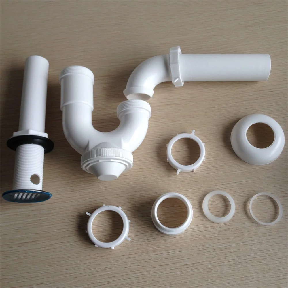 Washing Room P Trap/1-1/2" Sewer Drainer Pipe,Water Discharger Plumbing ...