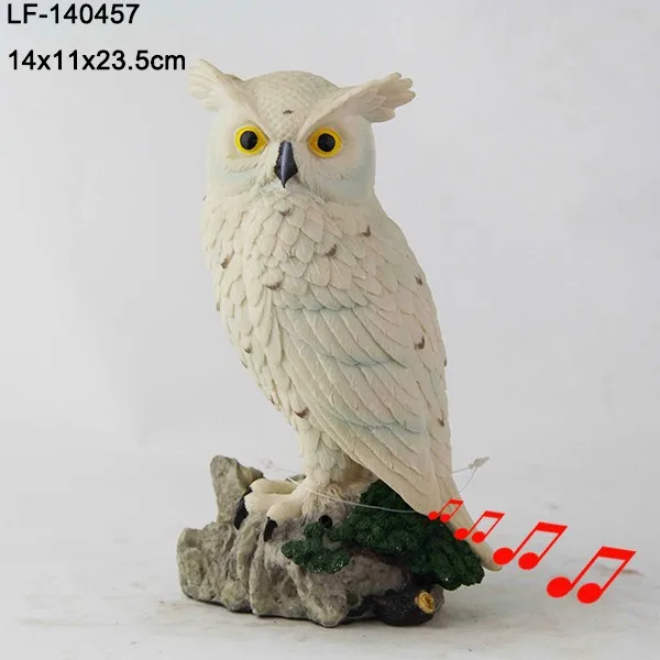 Owl With Motion Sensor Owl Statue Crafts - Buy Sensor,Motion Sensor,Owl ...
