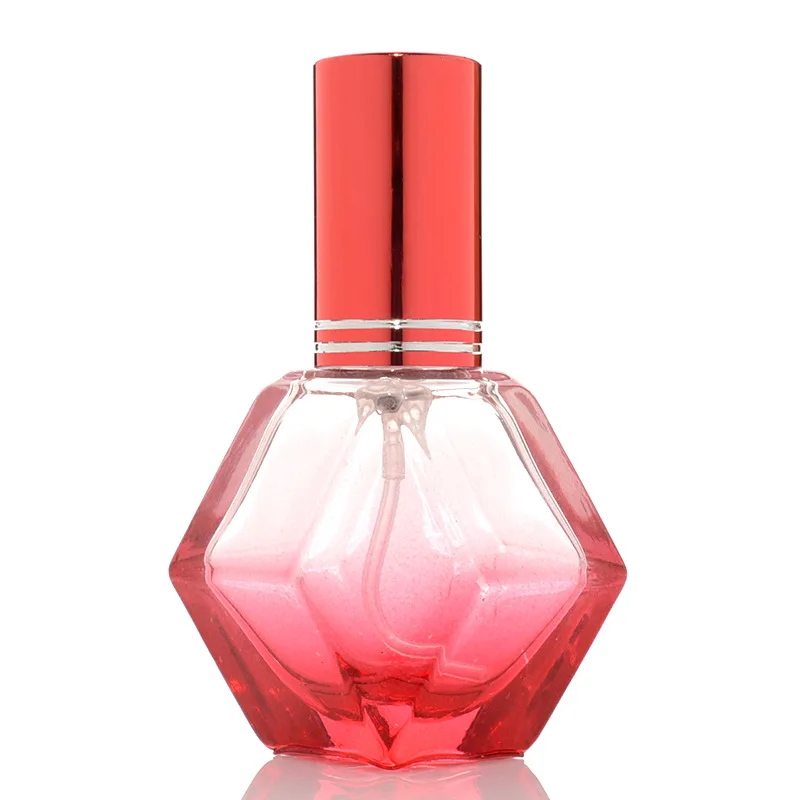 High Quality Premium Diamond Shaped Miniature Art Deco Perfume Bottles