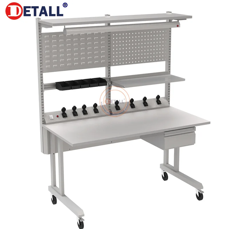 Esd Iron Material Heavy Duty Metal Mechanical Work Bench/work Table ...