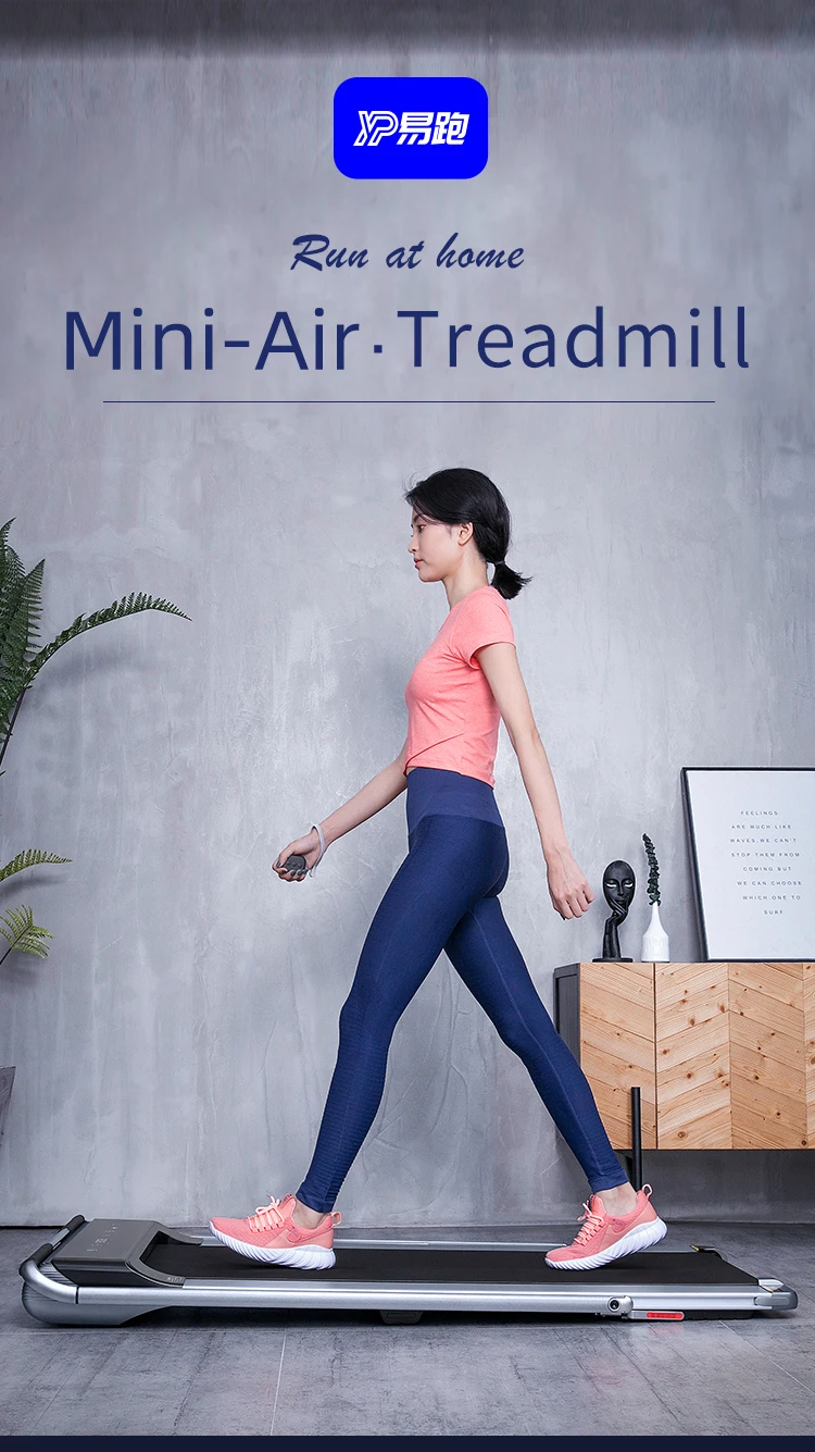 Ypoo New Treadmill Super Slim Walking Flat Mini Home Use Walking Pad ...