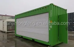 Roller Shutter Door 20ft Self Storage Container - Buy Roller Shutter ...