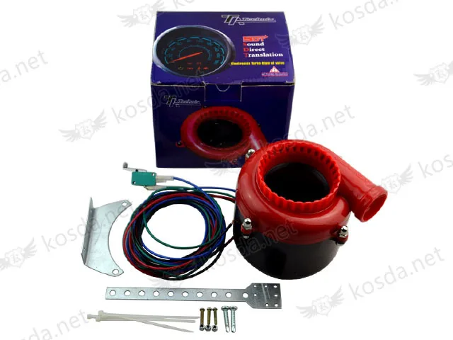 Universal Electric Blow off Valve Sound - Red Racing Dump Valve