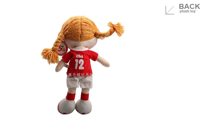 Custom Plush Football Player Toys Stuffed Sports Human Doll For Fans ...