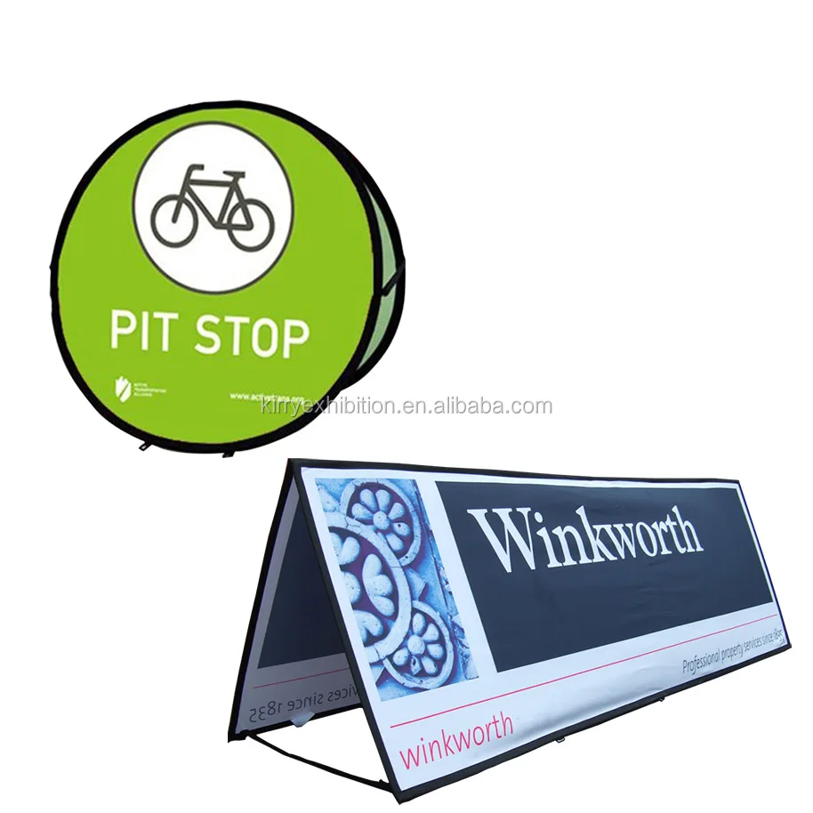 Durable Modeling Portable Aluminium A Frame Banners For Trade Show With ...
