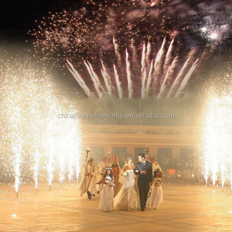 Wedding Electric Sparklers Fireworks In Stage 4m 30s Indoor No Smell No ...