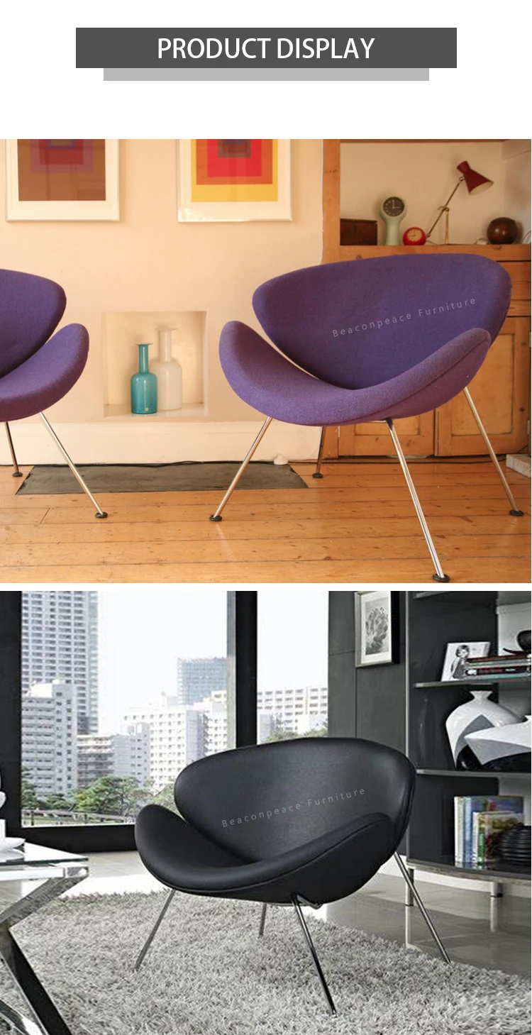 Modern Orange Slice Lounge Chair Lips Chair - Buy Cheap Modern Chair ...