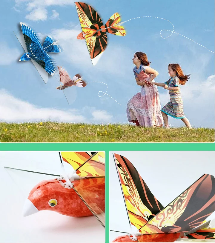 RC Flying Bird Toy - Fun and Education for Kids
