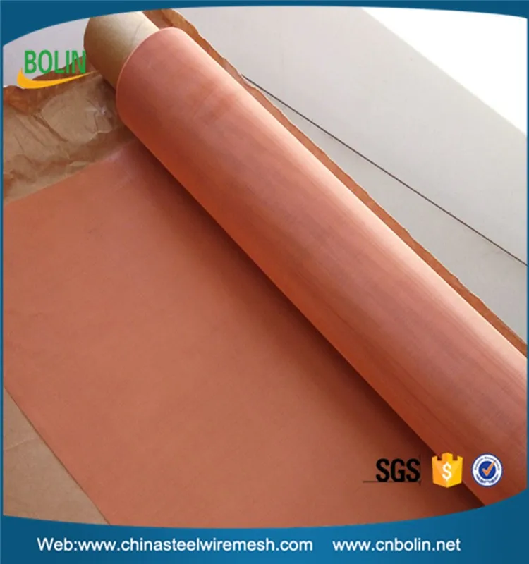 200 Mesh 75 Micron 100% Copper Filter Sift Wire Mesh Screen For Film ...