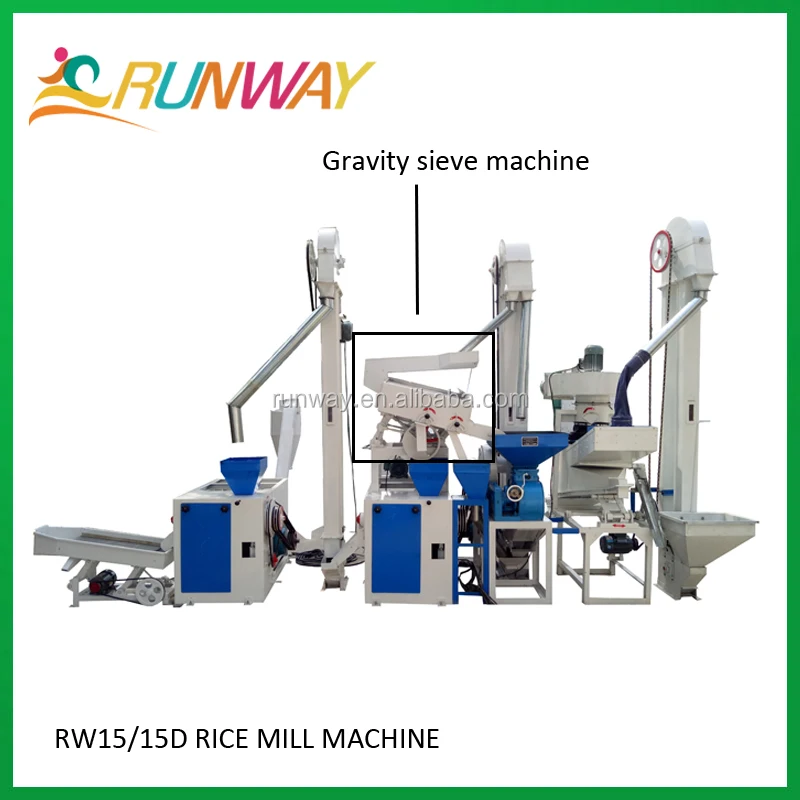 2.8 Ton/h Rice Mill Gravity Separate Sieve Machine - Buy Gravity ...