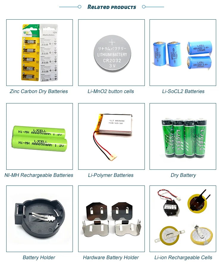 3.6V Li-Ion Rechargeable Button Battery LIR1220 - High Capacity