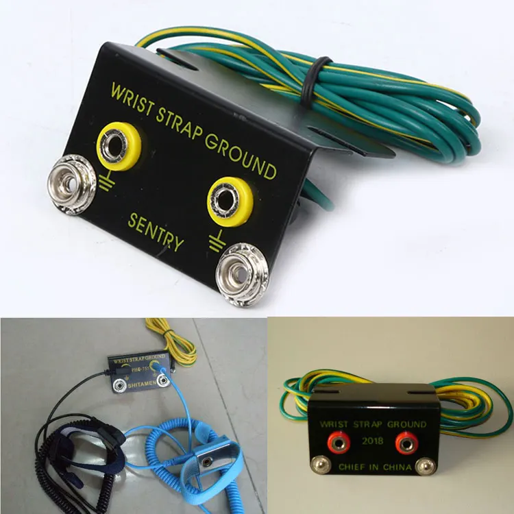 Smart Anti Static L Type Esd Ground Socket For Esd Wrist Strap - Buy ...