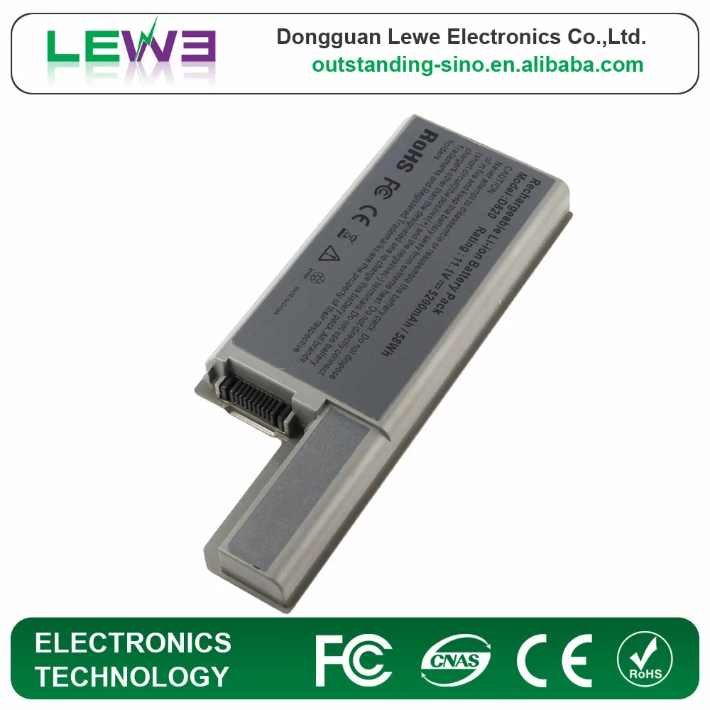 6 Cells Battery For Dell Latitude D820 D830 D531 Precision M65 Cf623 ...