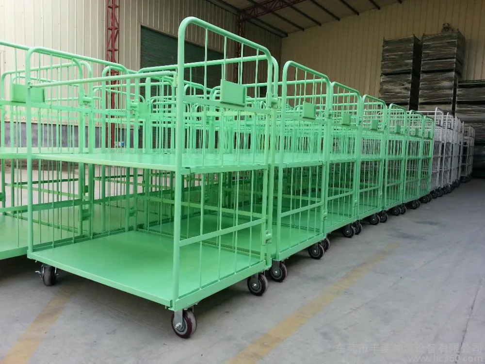 Logistics Trolley With 4 Wheels Applicable In Logistics Warehouse ...