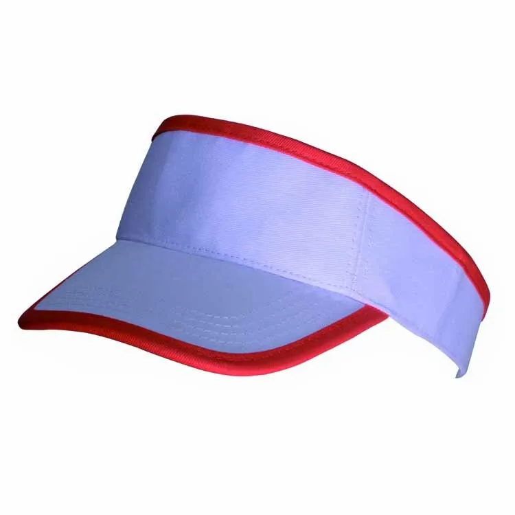 100% Cotton Twill Golf Cap Outdoor Sports Sun Visor Caps Hats For ...