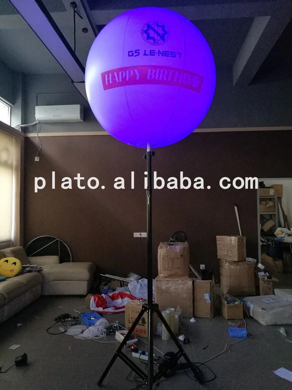 Customized Led Inflatable Lighting Stand Balloon Inflatable Tripod ...