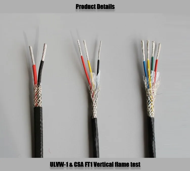 Awm 2464 VW 1 80C 300V 22AWG Copper Core PVC Insulation Wire – UL2468 ...