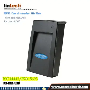 Rs-232/usb Interface 13.56mhz Rfid Card Reader/smart Emberd Rfid Card ...
