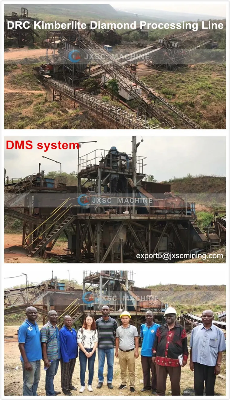 100tons Catoca Complete Line Diamond Gemstone Gem Washing Plant Include ...
