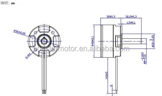 New Design High Quality 24v Bldc Outrunner Motor 1.5kw Brushless Motor ...