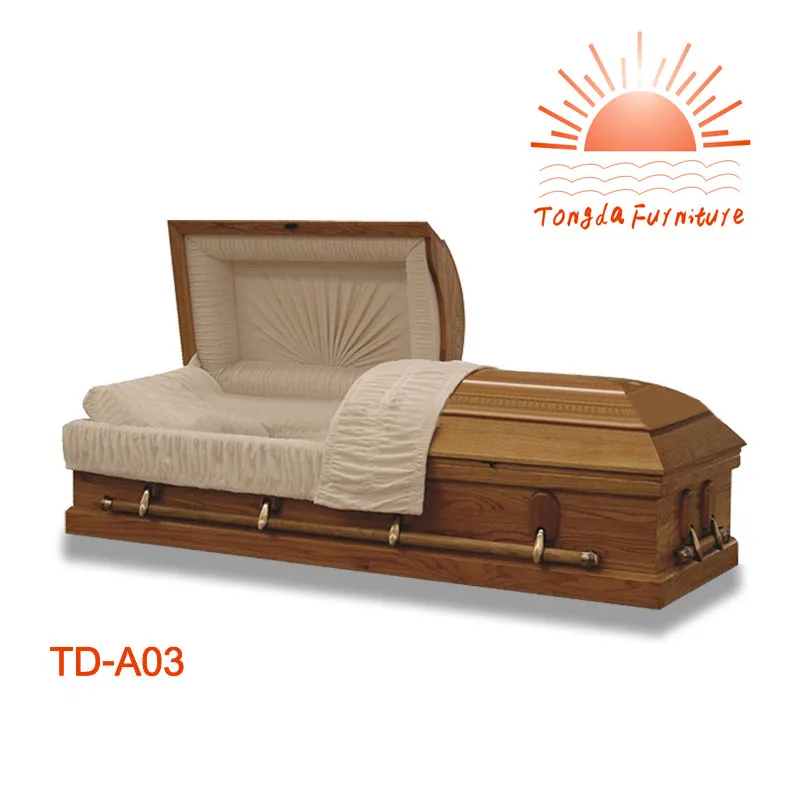 Td-a03 American Style Casket Lining With Cream Velvet Interior - Buy ...