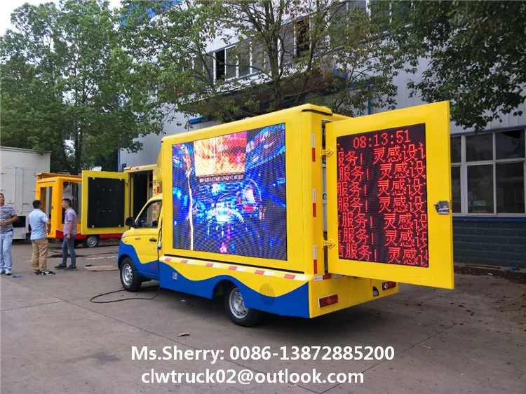 Mini FOTON Digital LED Billboard Display Truck for Roadshows and ...