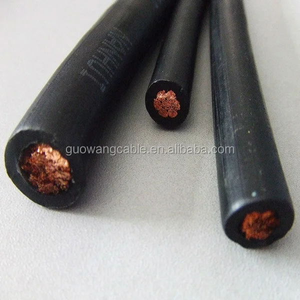 Cable de material de goma flexible 450/750V 1X3C 4/0 + 1C 1/0 AWG EPR ...