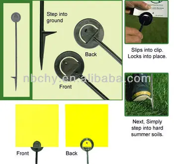 16" Plastic Yard Sign Stakes - Buy Yard Sign Stakes,16" Yard Sign ...