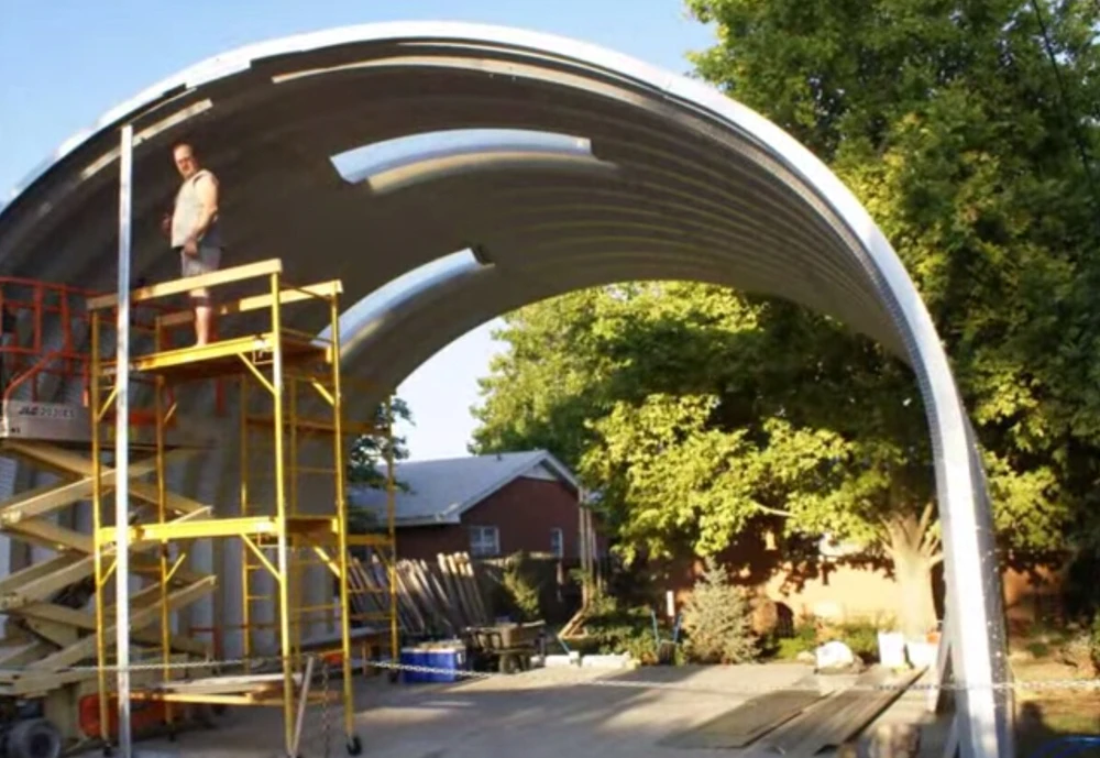 Portable Machine Clear Span Steel Structure Aircraft Hangar - Buy ...