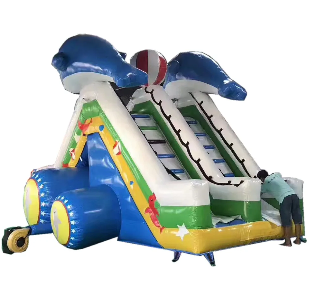 New Giant Inflatable Flyer Water Slide For Pool,Inflatable Water Slide ...