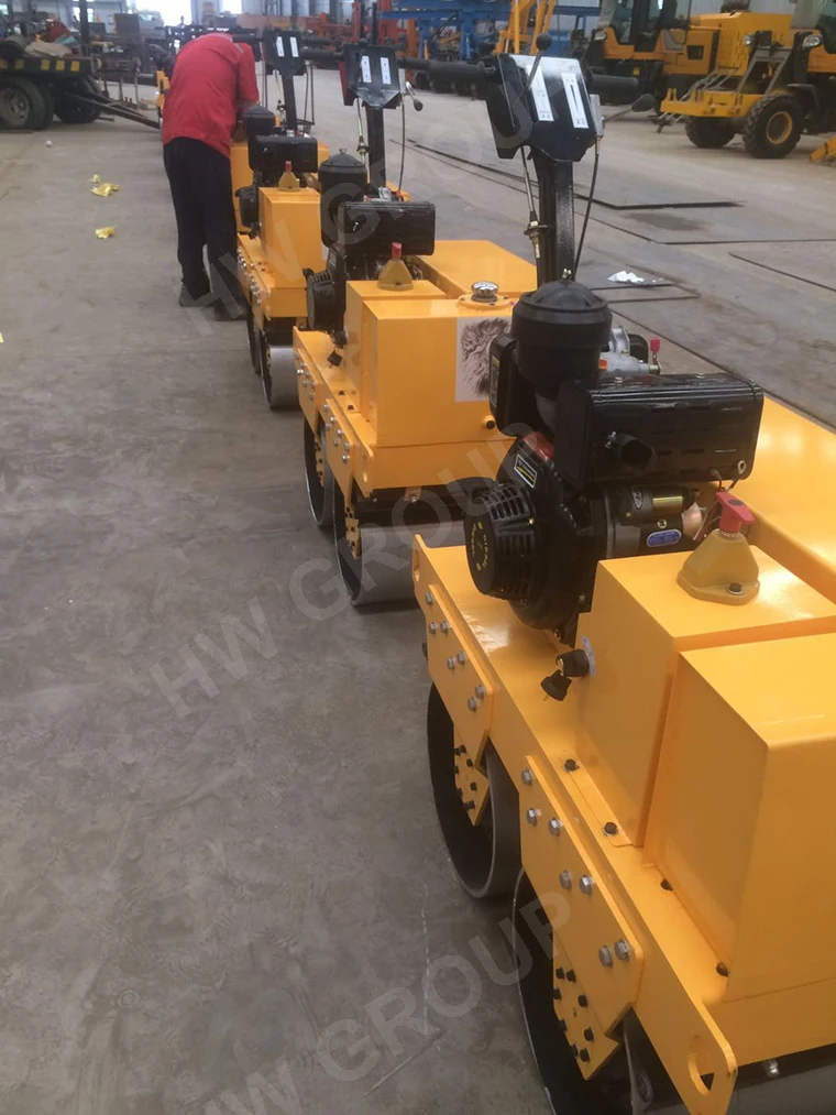 Small Used Pedestrian Vibratory Road Roller for Sale