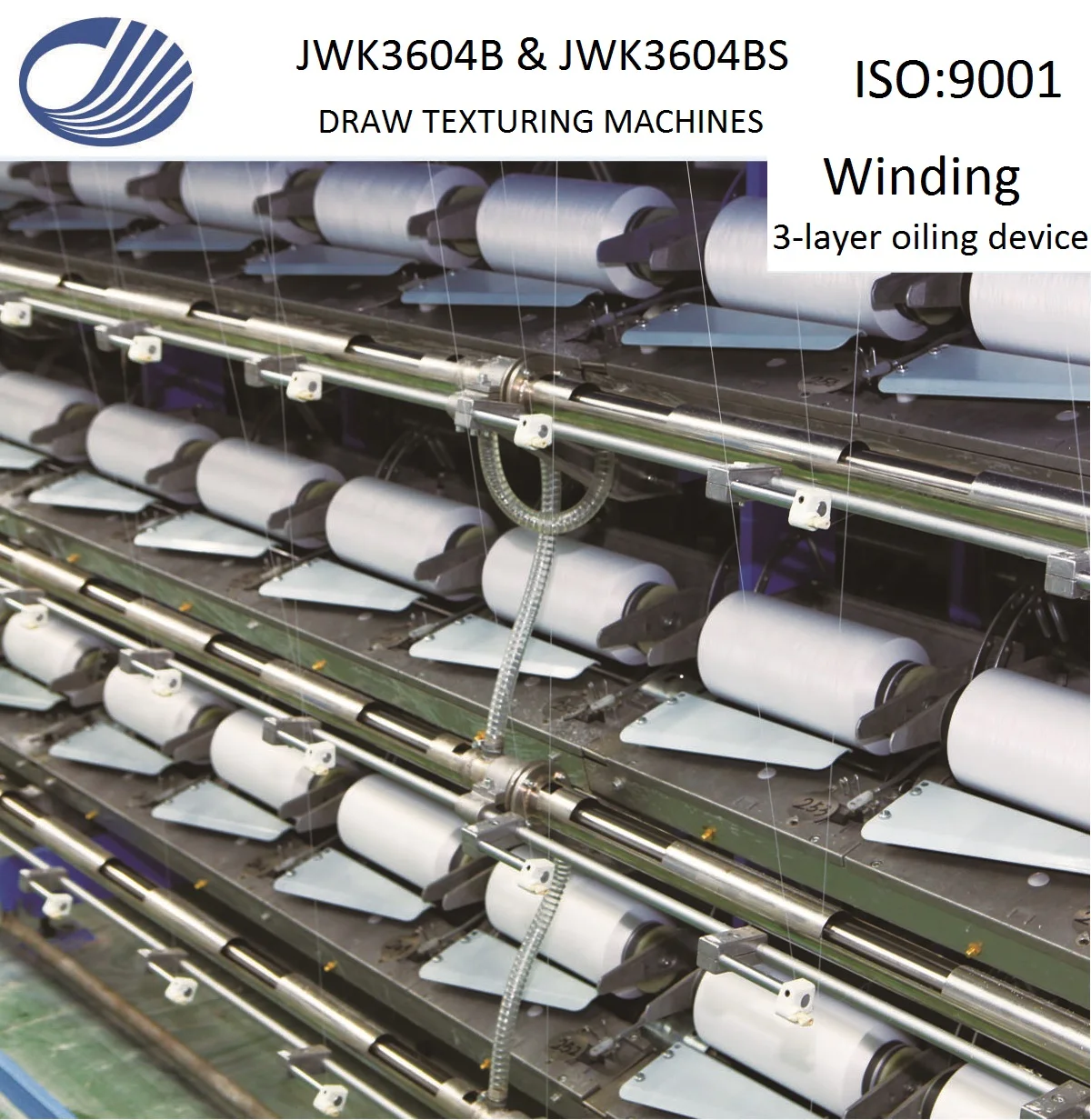 Jw K3604c Dty Draw Texturing Machines Of Poy Polyamide Fiaments. - Buy ...
