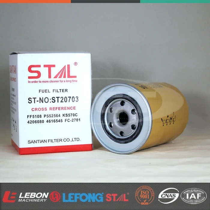 6bd1 P552564 4206080 4616545 Spin-on Diesel Fuel Filter For Ex200-1 ...