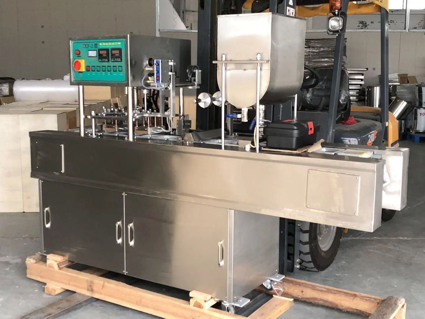Tofu Packaging Machine / Soya Milk Packaging Machine T-02 Soya Milk ...