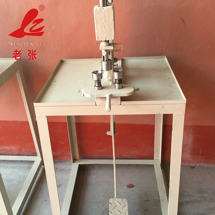 Manual Cover Button Machine for Upholstery - Factory Price