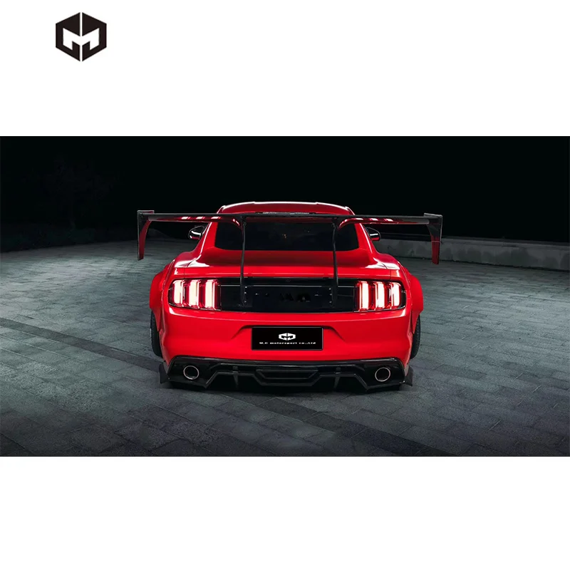 Ford Mustang Carbon Fiber Rear Wing Spoiler - Body Kit OEM | Wholesale