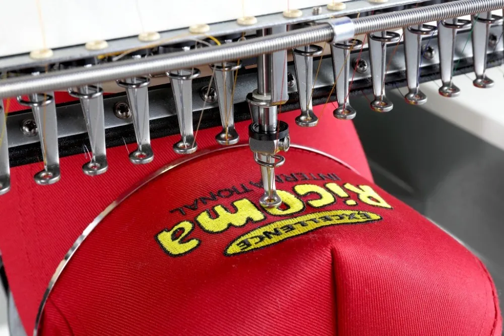 RiCOMA Portable 2 Head Computerized Embroidery Machine Products from ...