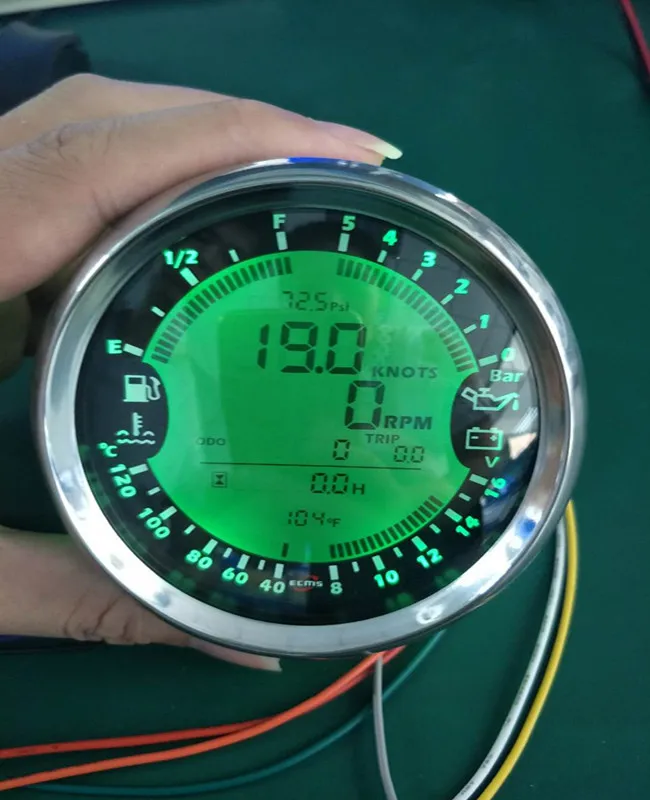 85mm Marine Boat Gps Speedometer 7 Functions By One - Buy Boat Gauge ...